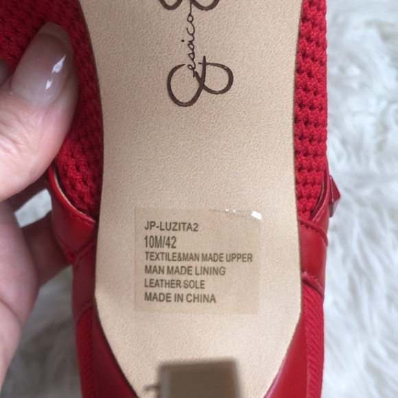 Jessica Simpson | Shoes | Jessica Simpson Red Luzita Knit Boots | Poshmark